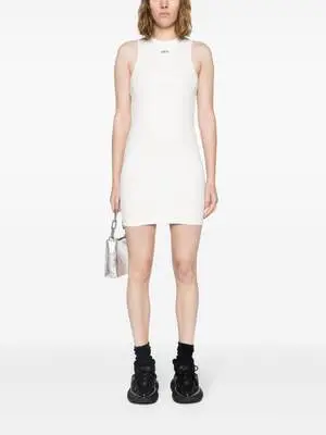 Off-White Rowing Bodycon Minidress - White