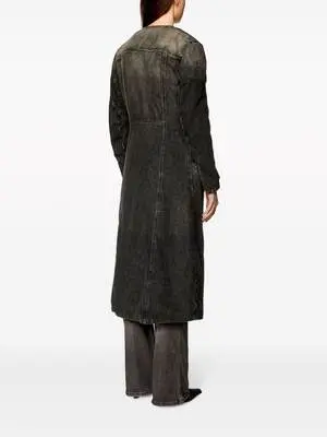 DIESEL® De-sy-s Collarless Denim Coat