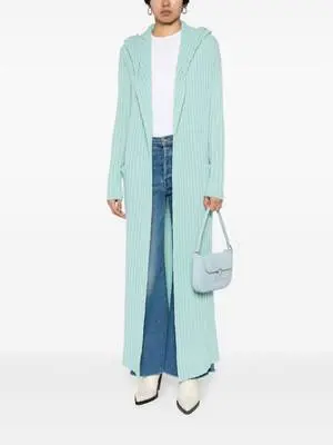 TEDDY CASHMERE Amalfi Chunky-knit Cashmere Cardigan - Green