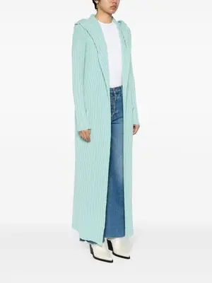 TEDDY CASHMERE Amalfi Chunky-knit Cashmere Cardigan - Green