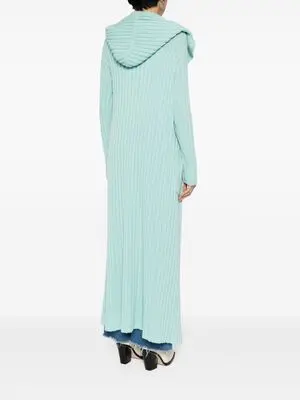 TEDDY CASHMERE Amalfi Chunky-knit Cashmere Cardigan - Green