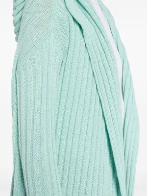 TEDDY CASHMERE Amalfi Chunky-knit Cashmere Cardigan - Green