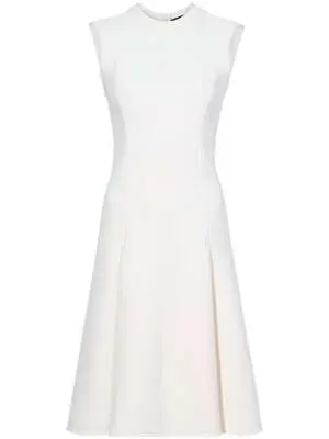 Proenza Schouler Kara Pleat-detail Dress - White