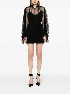 ACT Nº1 Tulle-panels Mini Dress