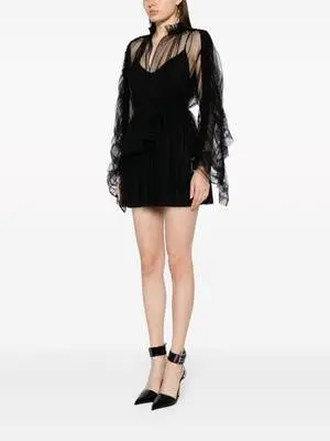 ACT Nº1 Tulle-panels Mini Dress