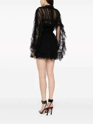 ACT Nº1 Tulle-panels Mini Dress
