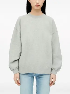 RE/DONE Crew-neck Organic Cotton Sweatshirt