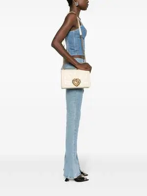 Dolce & Gabbana Devotion Shoulder Bag - Neutrals