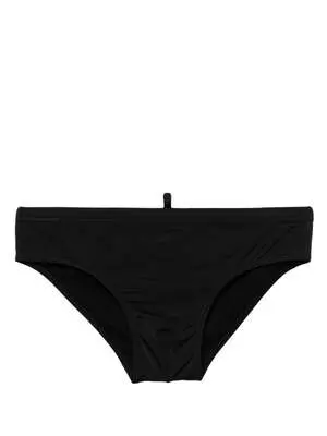 Dsquared2 Rocco Logo-print Swim Trunks - Black