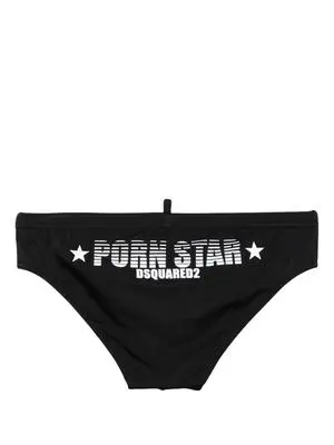 Dsquared2 Rocco Logo-print Swim Trunks