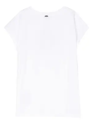 Herno Studded Logo T-shirt - White