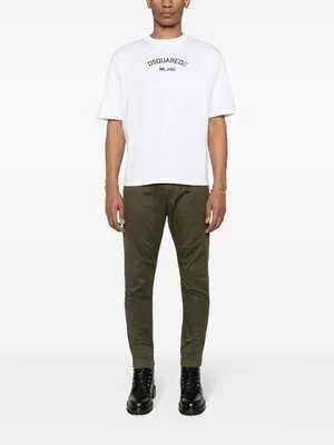 Dsquared2 Logo-print Cotton T-shirt - White