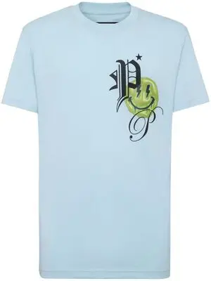 Philipp Plein Smile Cotton-jersey T-shirt