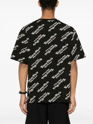 Kenzo X Verdy Logo-print T-shirt - Black