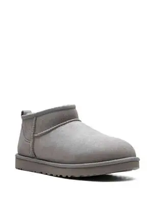 UGG Classic Ultra Mini Goat Boots - Grey