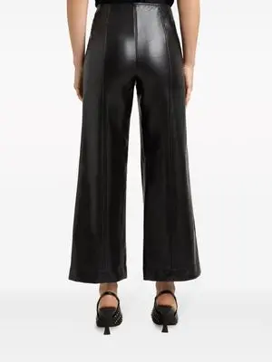 Cinq À Sept Faux-leather Bootcut Trousers