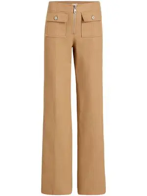 Cinq À Sept Azure Wide-leg Trousers - Neutrals