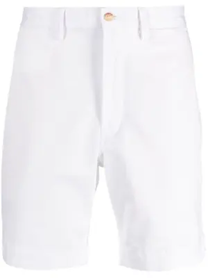 Polo Ralph Lauren Bedford Polo Pony-embroidered Shorts - White