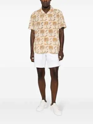 Polo Ralph Lauren Bedford Polo Pony-embroidered Shorts - White