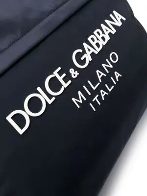 Dolce & Gabbana Logo-lettering Holdall - Blue
