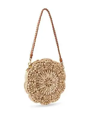 ARANAZ Bead-embellished Flower Shoulder Bag