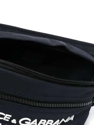 Dolce & Gabbana Raised Logo Belt Bag - Blue