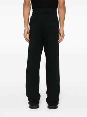 Balmain Wide-leg Cotton Track Pants