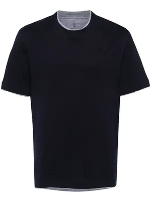 Brunello Cucinelli Layered T-Shirts