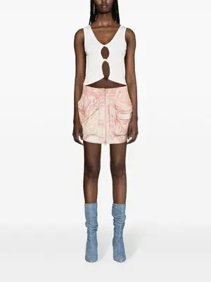DIESEL® O-mirty Cargo Mini Skirt