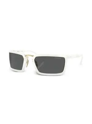 Prada Square Frame Sunglasses - White