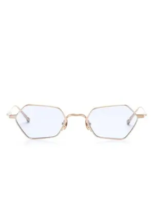 Matsuda Geometric-frame Sunglasses - Gold