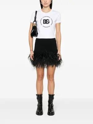 Dolce & Gabbana Dna Embroidered Logo Interlock T-shirt