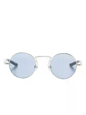 Matsuda Round-frame Tinted-lenses Sunglasses - Blue
