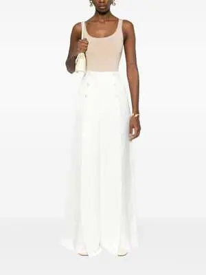 Ralph Lauren Satin Wide-leg Trousers