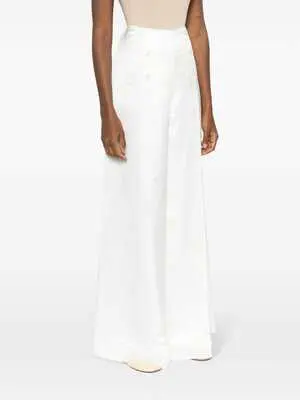 Ralph Lauren Satin Wide-leg Trousers