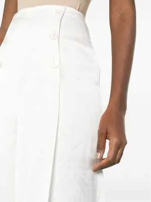 Ralph Lauren Satin Wide-leg Trousers