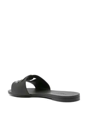 Dolce & Gabbana Logo Slides - Black