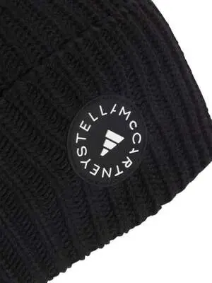 Adidas By Stella McCartney Ribbed-knit Beanie