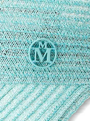 MAISON MICHEL Logo-plaque Cap - Blue