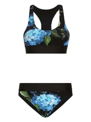 Dolce & Gabbana Bluebell Bralette Bikini Set