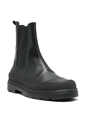 Calvin Klein Leather Chelsea Boots