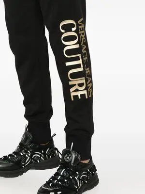 Versace Logo-print Cotton Track Pants