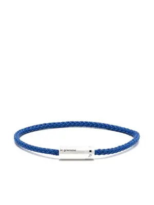 Le Gramme 7g Nato Cable Bracelet - Blue