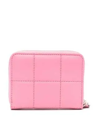 Dsquared2 Logo-plaque Quilted Wallet - Pink