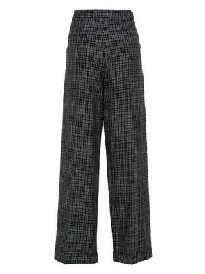 A.p.c. Melissa Plaid Trousers - Blue