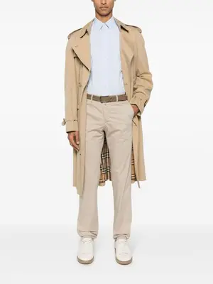 Kiton Mid-rise Chinos - Neutrals