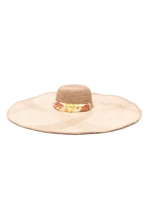 Zimmermann Wide-brim Sun Hat - Neutrals