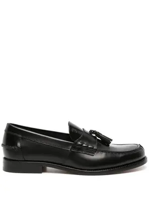 TOD'S Tassel-embellished Leather Loafers