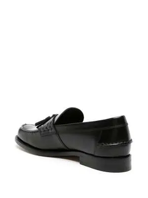 TOD'S Tassel-embellished Leather Loafers