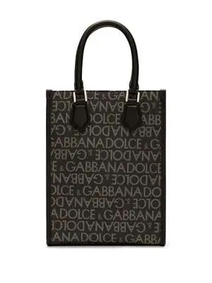 Dolce & Gabbana Logo-print Tote Bag - Black